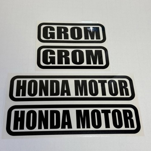 (SID00) HONDA MOTOR GROM125 Grom Sticker Cutting Sticker Cut Letters ...