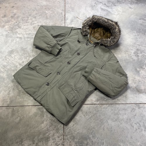 Eddie Bauer Type B-9 Parka Army Green 650 Fill Goose Down Military ...