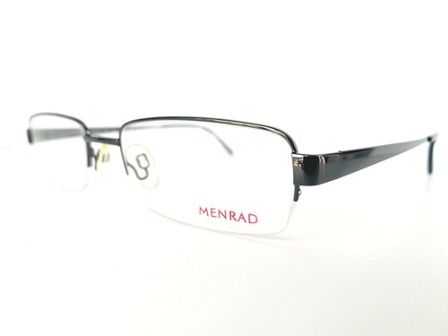 NEW! Men's MENRAD Eyeglasses Frame, Germany, Polished Black Chrome ...