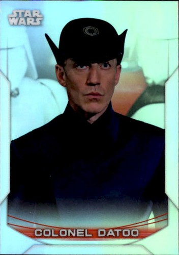 Colonel Datoo 2020 Topps Chrome Star Wars Perspectives Refractor Card ...