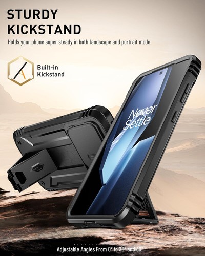 Poetic Case for OnePlus 13R 5G Rugged with Kickstand And Built-in ...