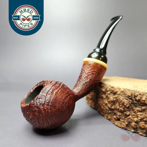 HS Studio Sandblasted Wasp w/ Boxwood Estate Briar Pipe, Unsmoked | eBay