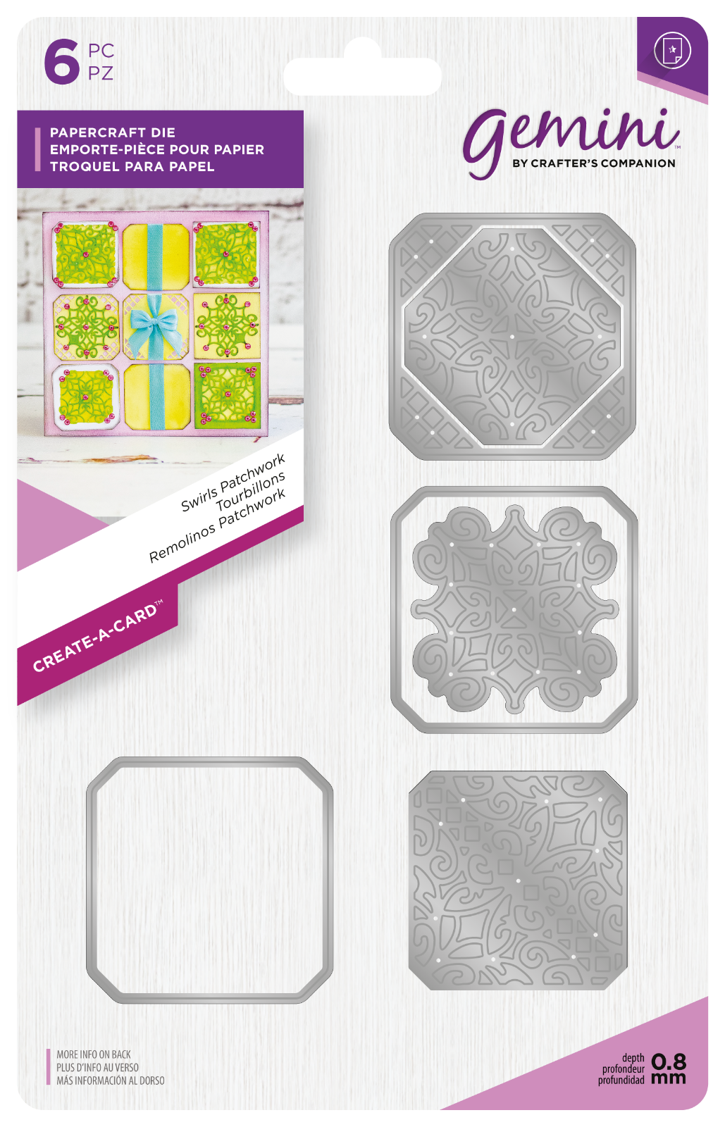 Crafters Companion - Gemini - Patchwork Dies - FREE UK P&P | eBay UK