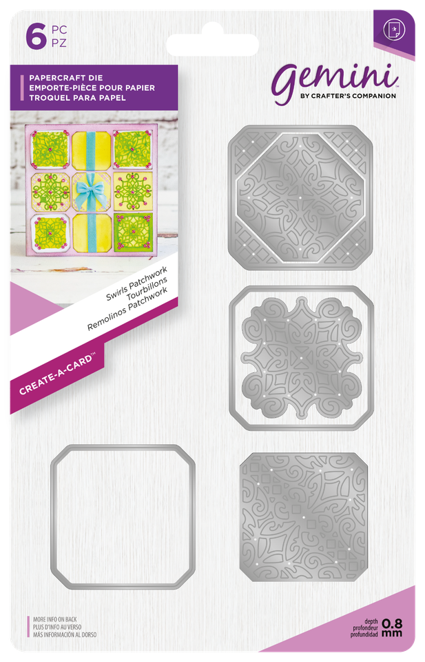Crafters Companion - Gemini - Patchwork Dies - FREE UK P&P | eBay UK