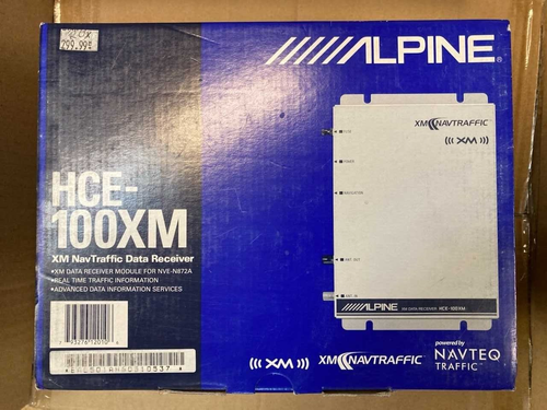 ALPINE HCE-100XM CAR AUDIO XM NAVTRAFFIC DATA RECEIVER MODULE - NEW | eBay