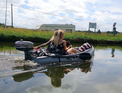 SIT ON TOP KAYAK GALAXY EXPLORA KAYAK FISHING OR LEISURE KAYAK BRAND ...