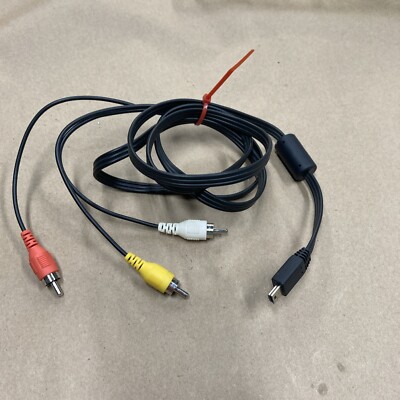 Mini USB To 3 RCA AV Audio Video Canon Cable For SD770 IS SD780 IS ...