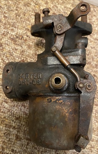 Drt-08 Carter Carburetor 1928 - 1931 Brass Bowl Type MOPAR Nash Core ...