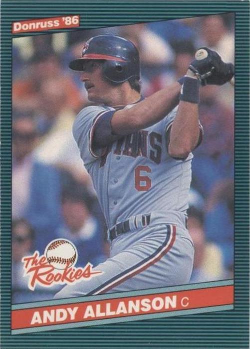 1986 Donruss The Rookies - Andy Allanson #43 (RC) for sale online | eBay