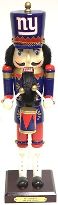 New York Giants NFL Pro Football Christmas Collectible 14" Nutcracker ...