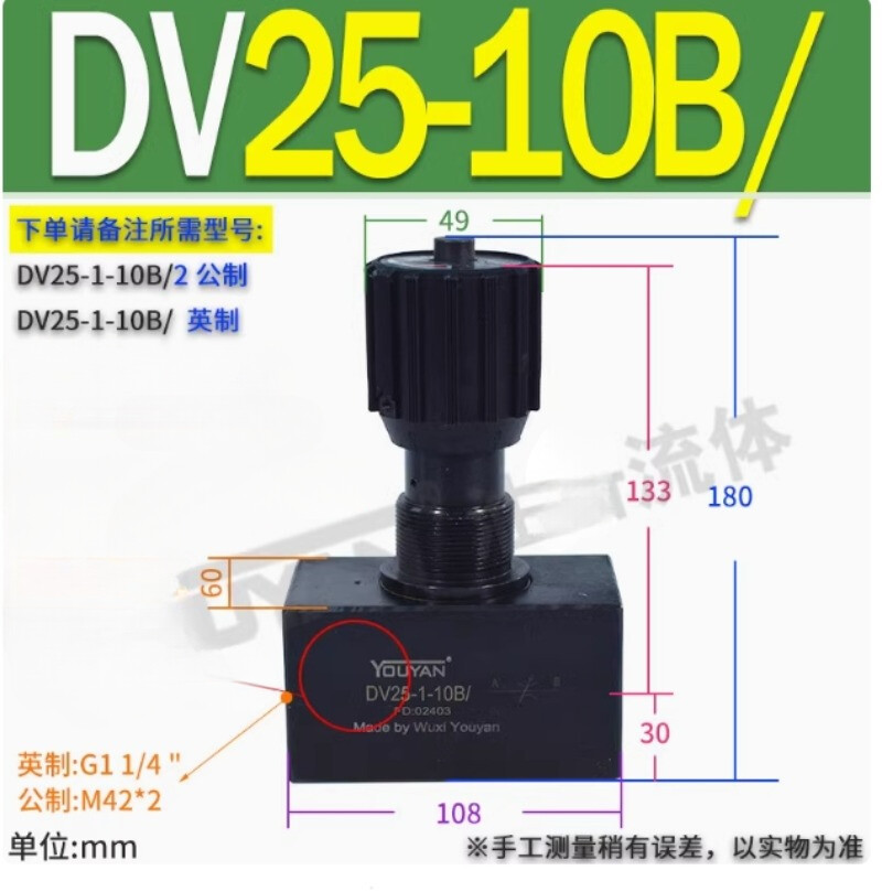 1PCS NEW FIT FOR DV25-1-10B/ Plate type throttle valve | eBay