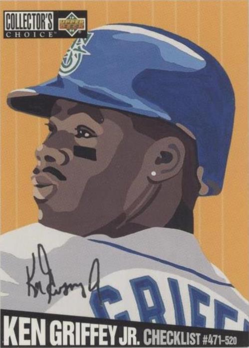 1994 Upper Deck Collector's Choice - Checklist Ken Griffey Jr #324 ...