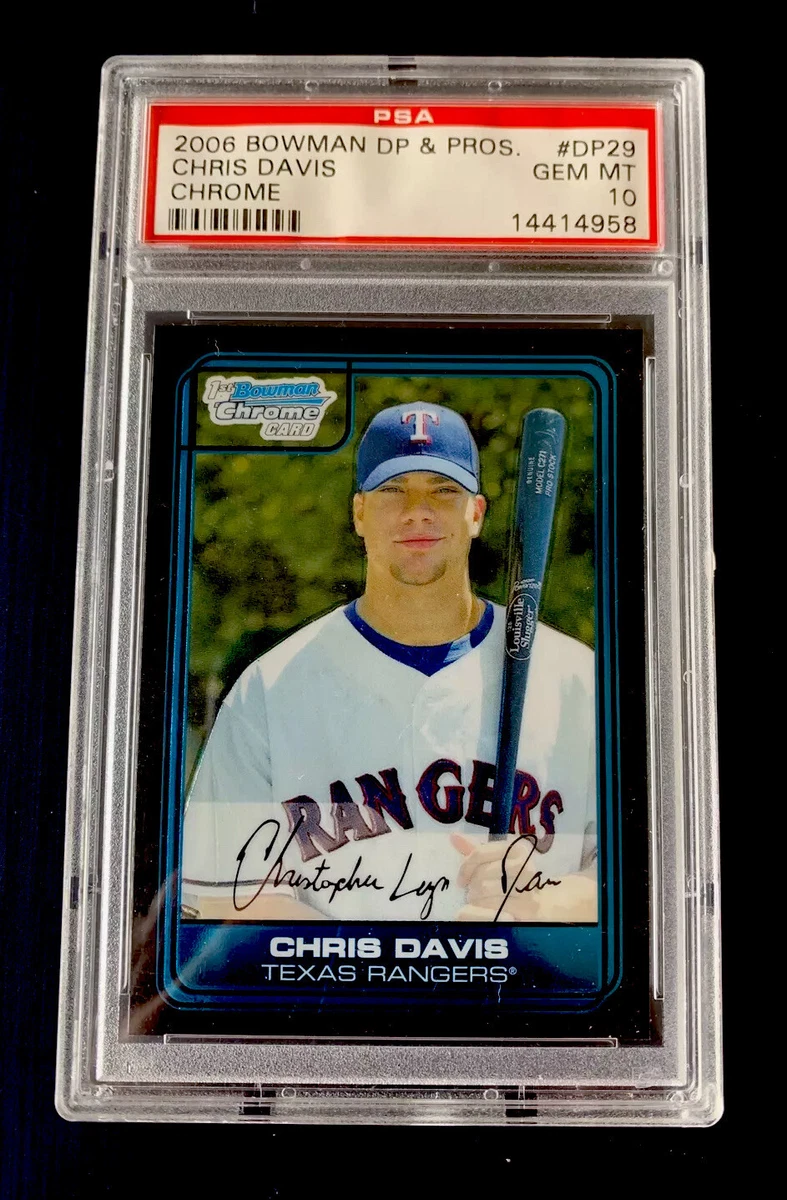 Chris Davis Rookie