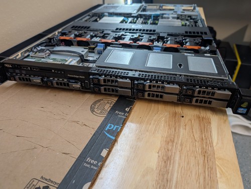 Dell PowerEdge R620 Server 2X 2.90Ghz E5-2690 8C 128GB memory 6x1TB HDD ...