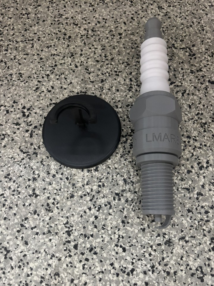 Man Cave Spark Plug Display Art Gift | eBay