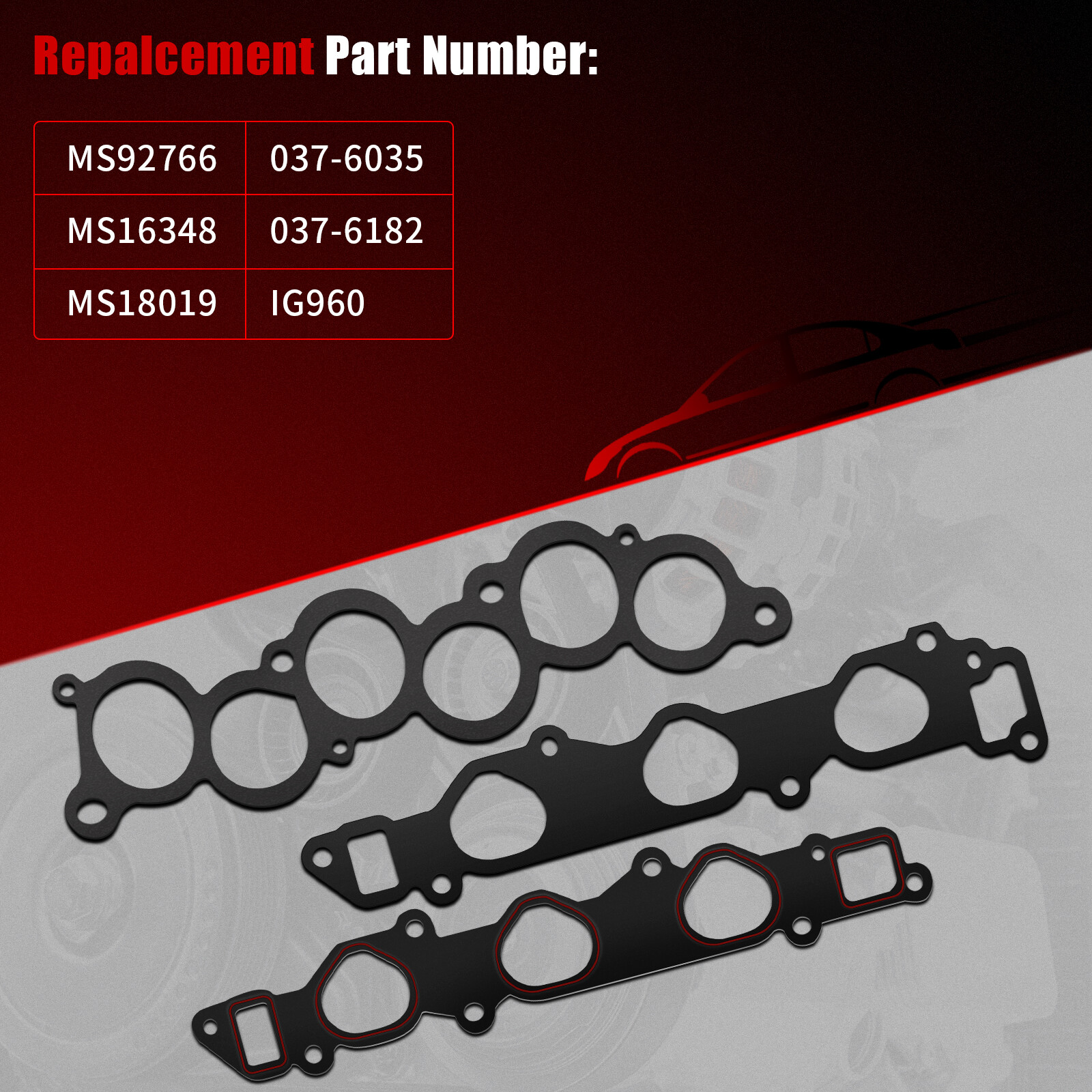 Intake Gaskets Set For Lexus ES300 RX300 Toyota Camry Highlander 94 ...