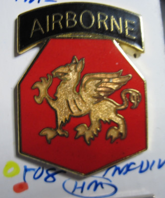 Army crest DUI DI CB 1980s 108th INFANTRY DIVISION patch-type HM ...