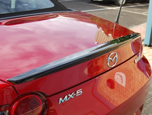 MX5 Rear Boot Lid Trunk Spoiler Black PZ Genuine Mazda MX-5 Mk4 & RF ND ...