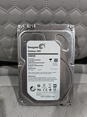 Seagate 4TB SATA Drive [ST4000DM000] -TESTED | eBay