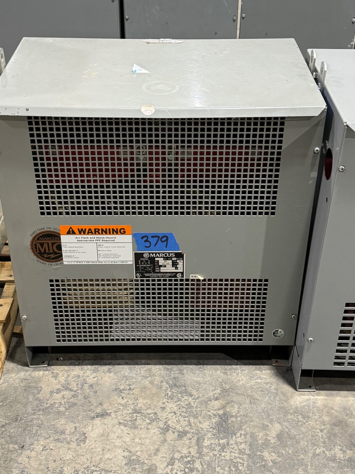 75kva Transformer 3 Phase 480v-208v/120v 460v 440v 220v 230V DELTA WYE ...