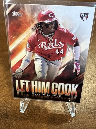 2024 Topps - Elly De La Cruz Rookie Card - Let Him Cook - Topps Update ...