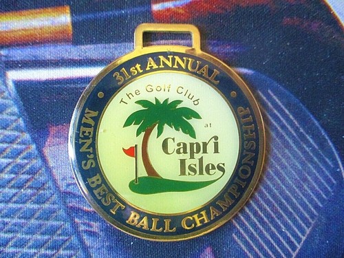 vtg - PGA Bag Tag - THE GOLF CLUB at CAPRI ISLES - Men's Best Ball ...