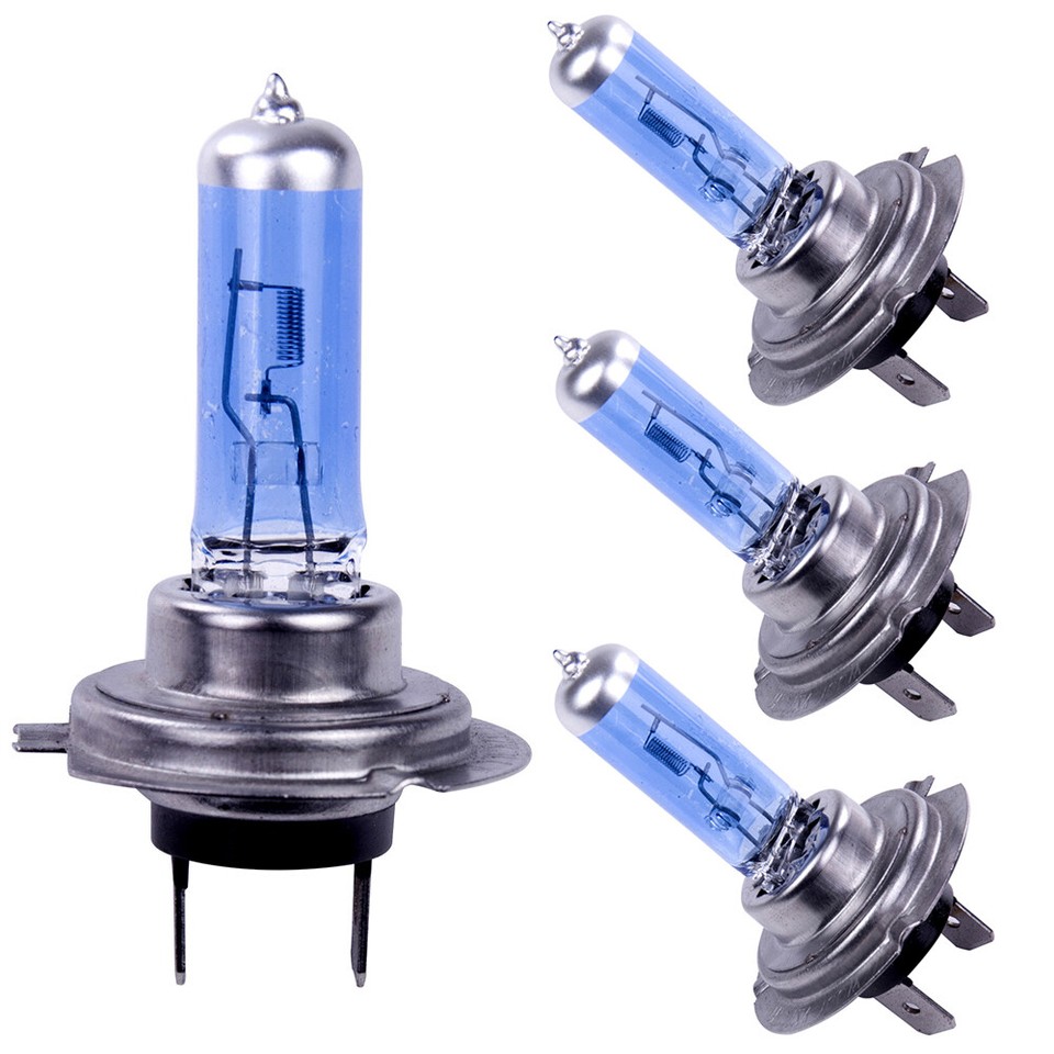 4X H7 12V 100W Xenon White 6000k Lamp Globes Bulbs LED HID Halogen Car ...
