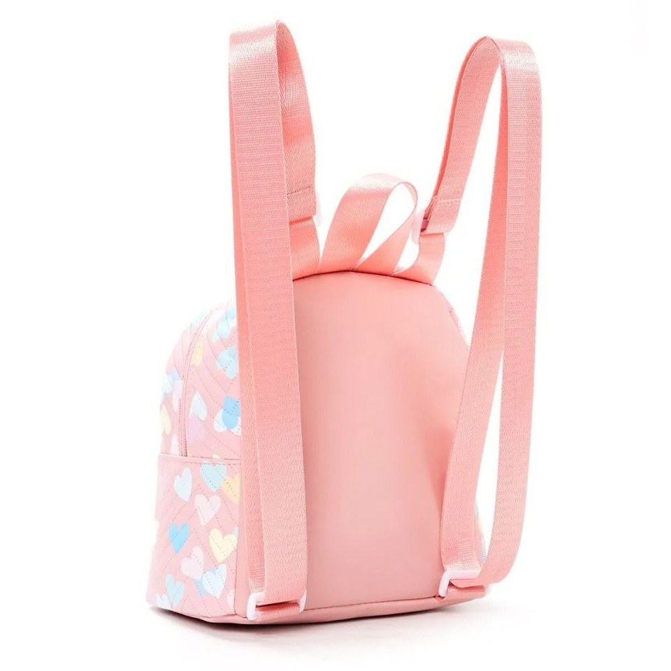 Pink Mini Backpack PU Travel Rucksack Cute Small School Bag | eBay