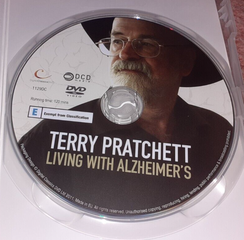 Terry Pratchett - Living With Alzheimer's ( Rare UK DVD, 2012 ...