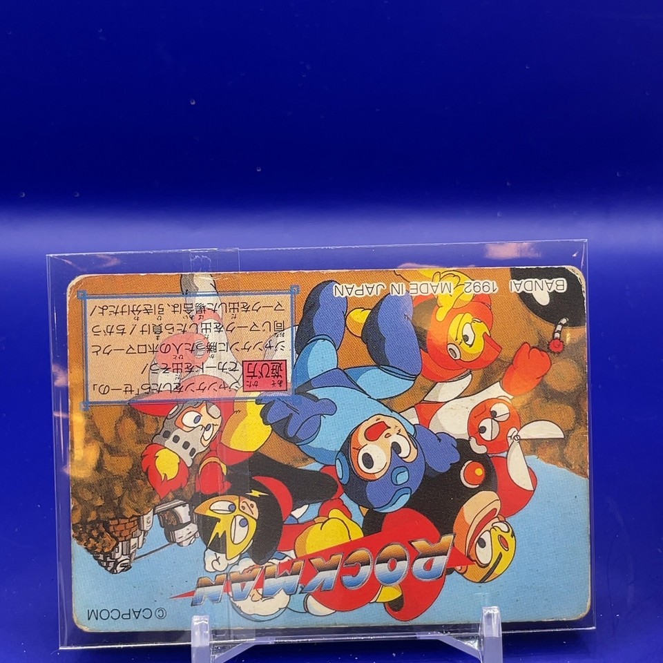 Super Arm- Mega Man Rock Man CG Capcom 1992 Japan #001 | eBay