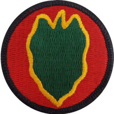 GENUINE U.S. ARMY PATCH: 24TH INFANTRY DIVISION - COLOR | eBay