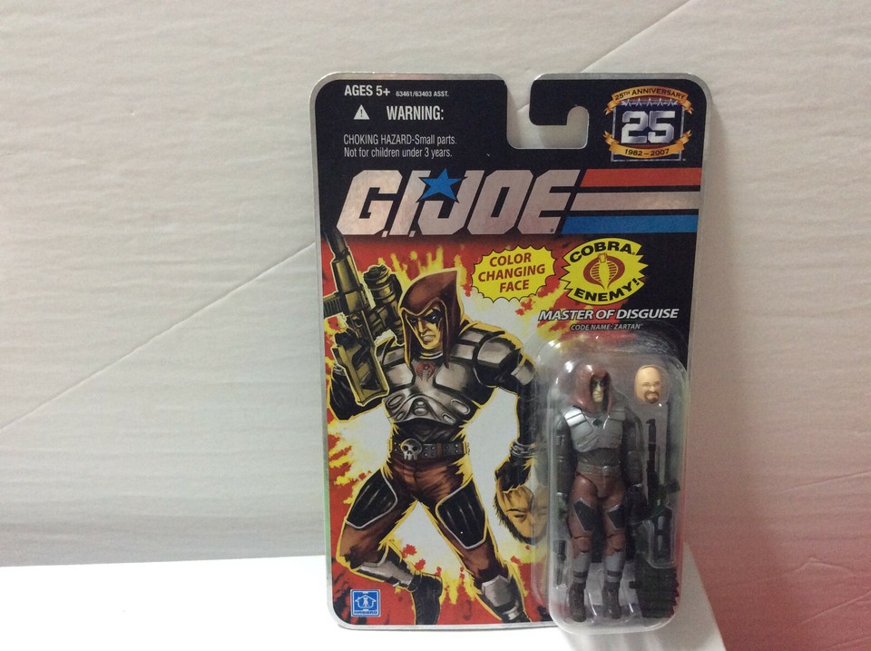 GI Joe 25th Anniversary Master of Disguise Zartan Comic Series | eBay