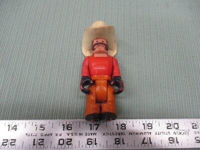 Fisher Price Husky Helper 1981 Farmer Ranch Rodeo Cowboy Hat Truck ...