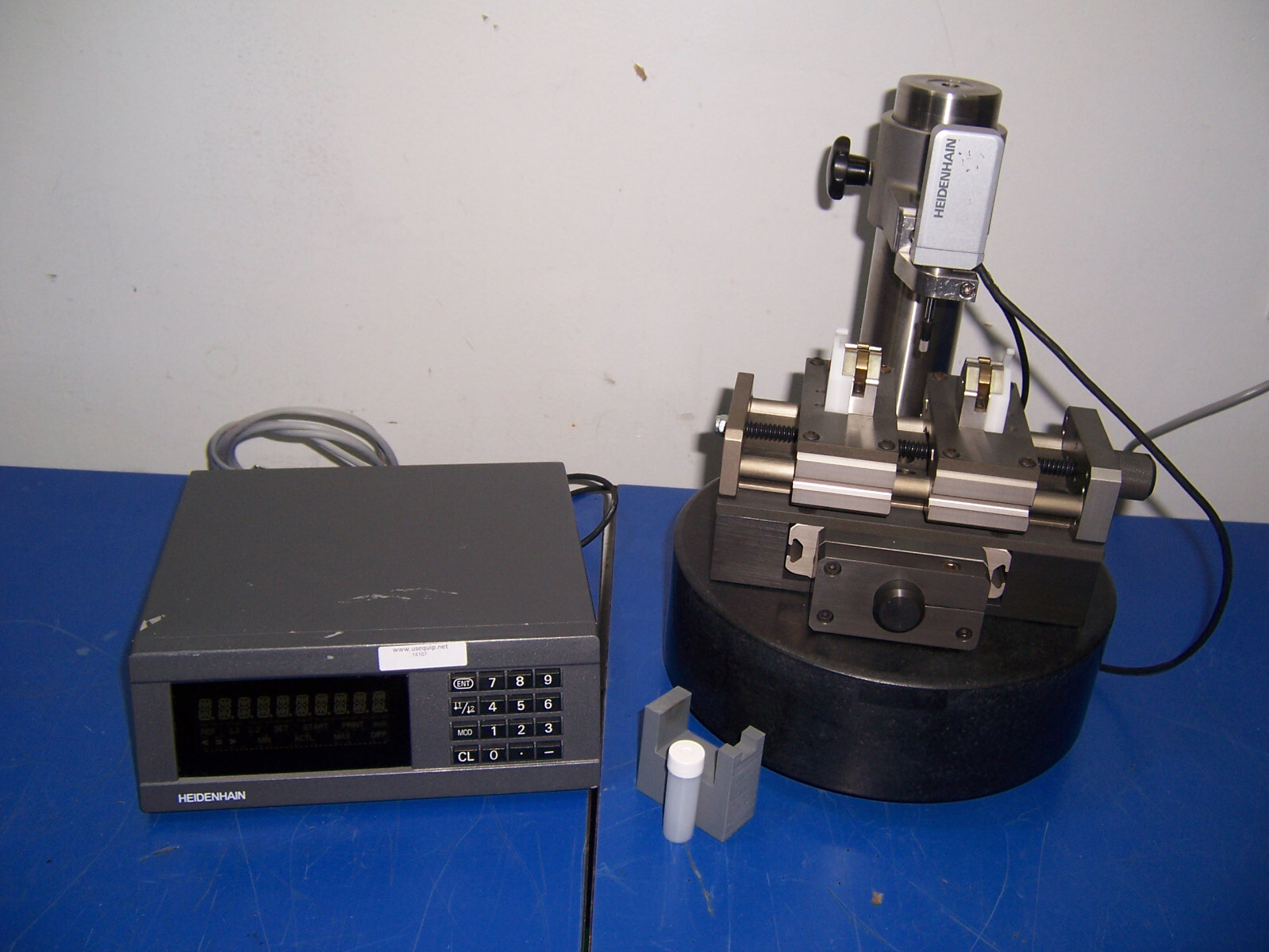 14107 Heidenhain ND221B Digital Display Measurement Unit w/ Stativ ...