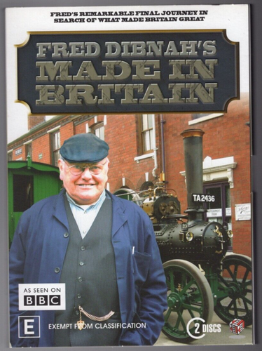 Fred Dibnah's - Made In Britain - DVD | eBay Australia