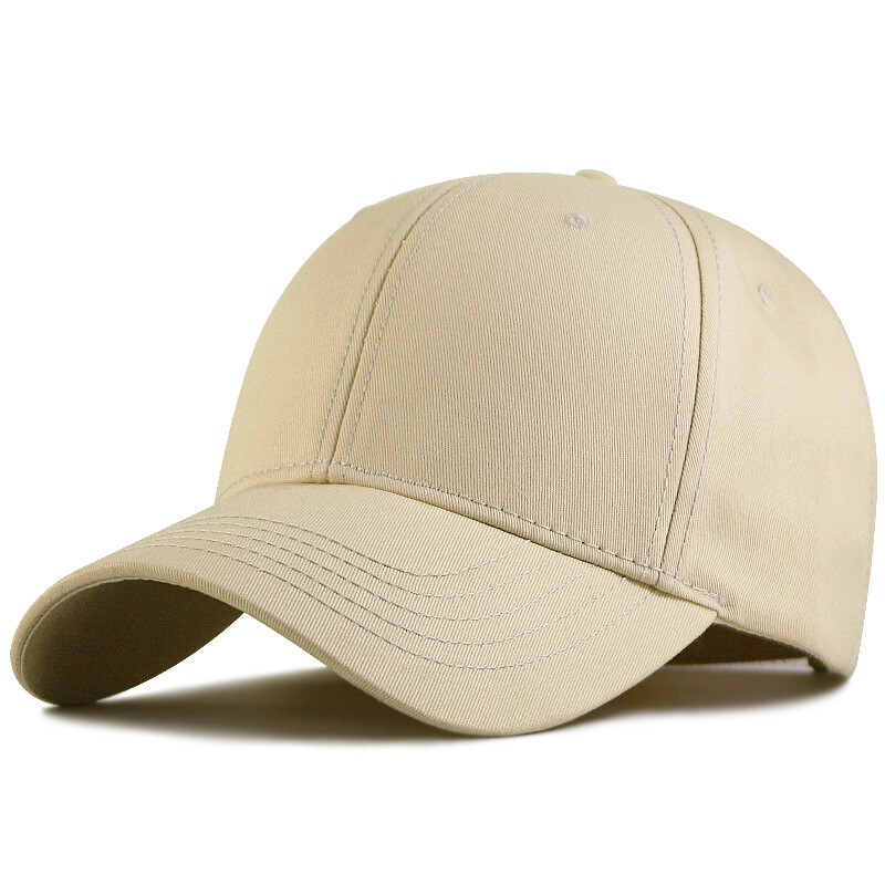 XL/XXL/3XL 59-67cm Oversize Baseball Cap Structured Cotton Plain Large ...