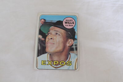1969 Topps Baseball Maury Wills #45 HOF Good (Creases/Corners) | eBay