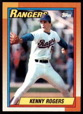 1990 Topps Kenny Rogers Baseball Cards #683 | eBay