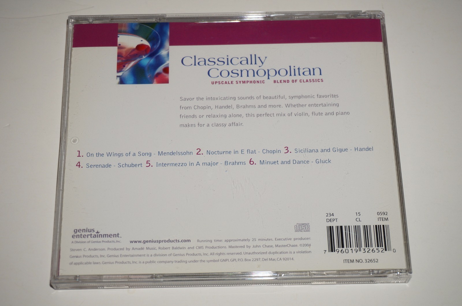 Various Artists Classically Cosmopolitan CD 796019326520 | eBay