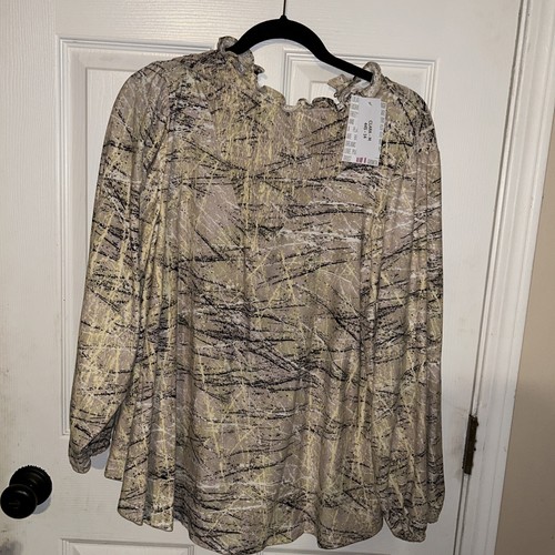 Lularoe Clara Top Medium NWT Fall Colors | eBay