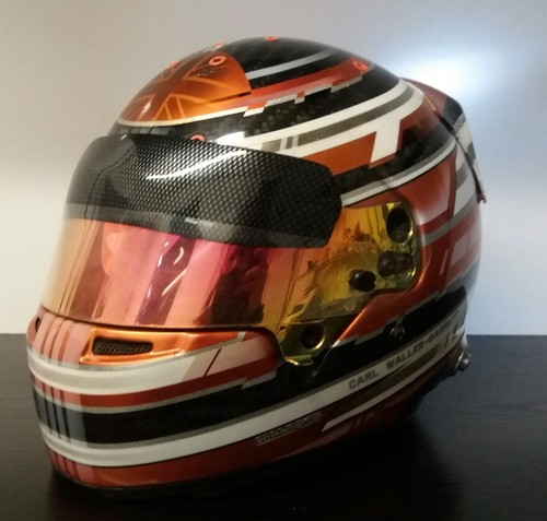 Helmet Visor strip fits Bell, looks like F1 drivers Zylon Strip | eBay