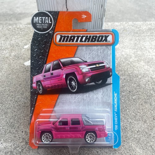 2017 Matchbox ‘02 Chevy Avalanche Pink Mbx Adventure City New Sealed | eBay