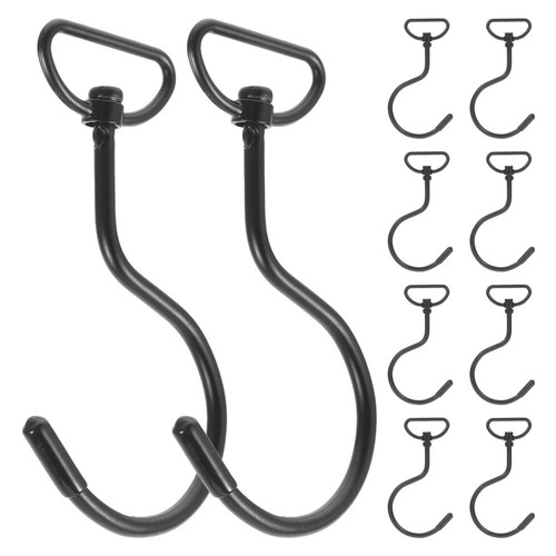 10 Pcs Rotating Hook Home Storage Rack Belt Organizer for Closet | eBay