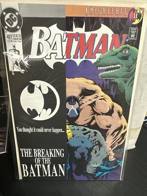 BATMAN #497 Bane Breaks Batman's Back DC Comics 1993 A4 | eBay