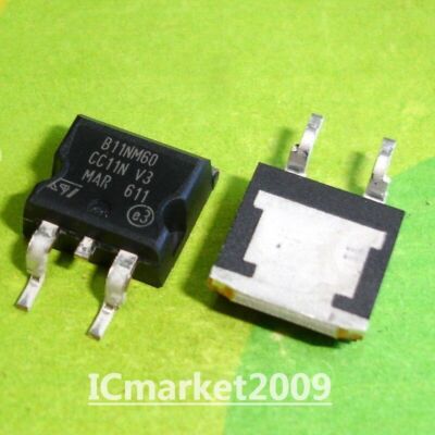 10 PCS STB11NM60T4 TO-263 B11NM60 N-channel Power MOSFET Transistor # ...