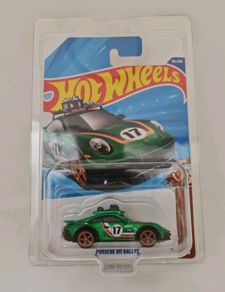 HOT WHEELS 2025 Case G Super Treasure Hunt STH Porsche 911 Rallye in ...