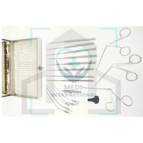 Specialist ENT Surgical Kit – 15 PCS Myringotomy/Myringoplasty ...