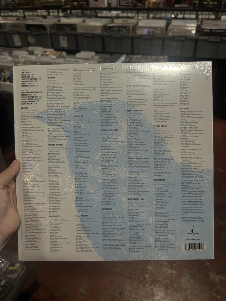 Rebecca Pidgeon – Raven LP Chesky Records 180g Audiophile Vinyl USA ...
