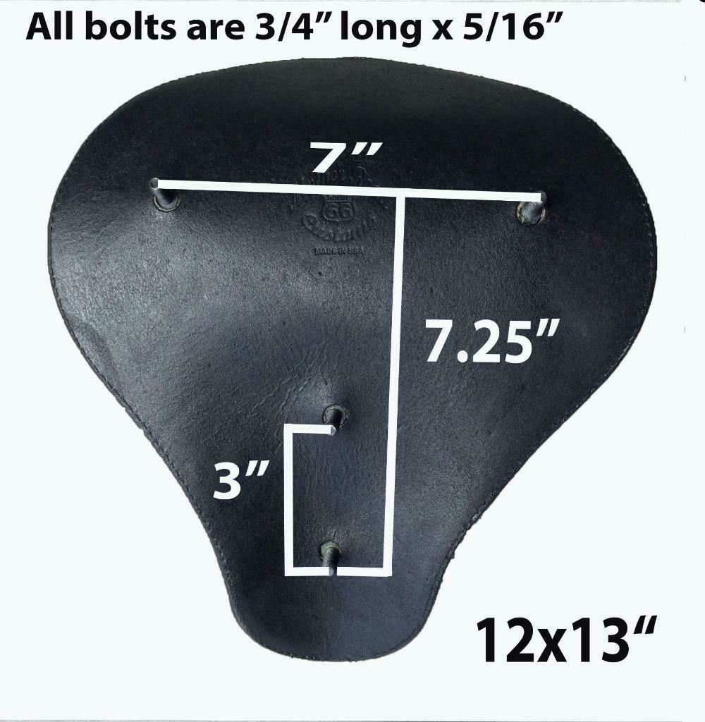 2015-2022 Indian Scout, Bobber Seat 12x13 Brown Dist Leather Spring ...