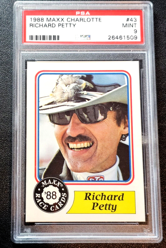 Richard Petty 1988 Maxx Charlotte Rookie PSA 9 #43🏴🏴🏴🏴1897 | eBay